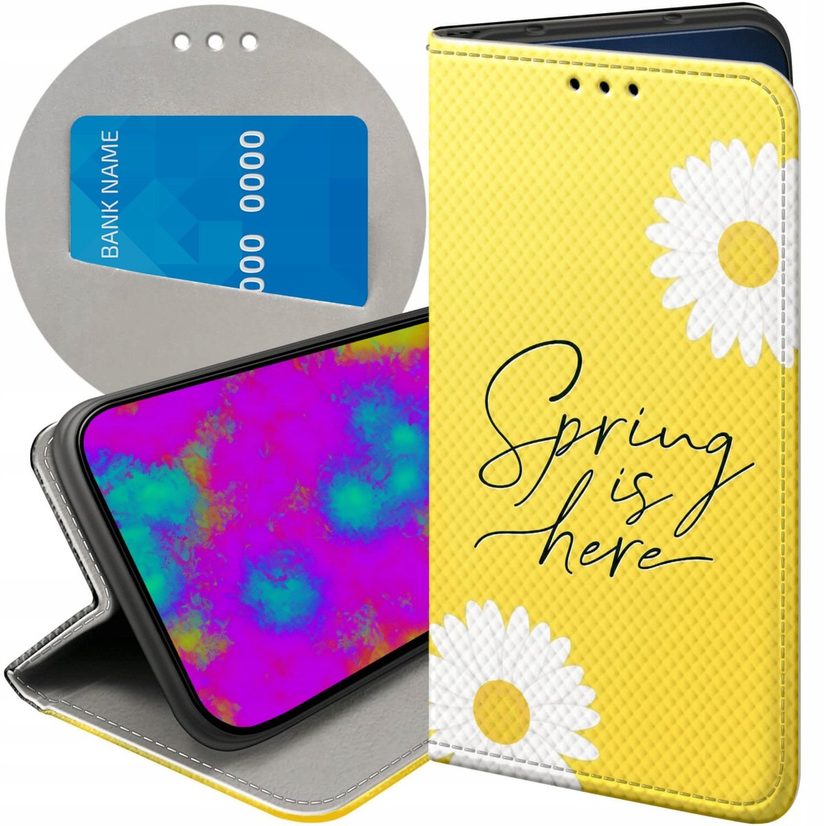 ETUI Z KLAPKĄ DO REDMI NOTE 11 PRO | 5G WZORY WIOSNA WIOSENNE SPRING ...