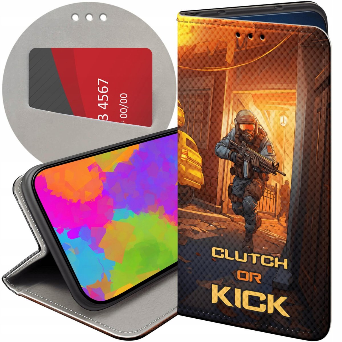 ETUI Z KLAPKĄ DO SAMSUNG GALAXY S23 ULTRA WZORY CS GO COUNTER-STRIKE ...
