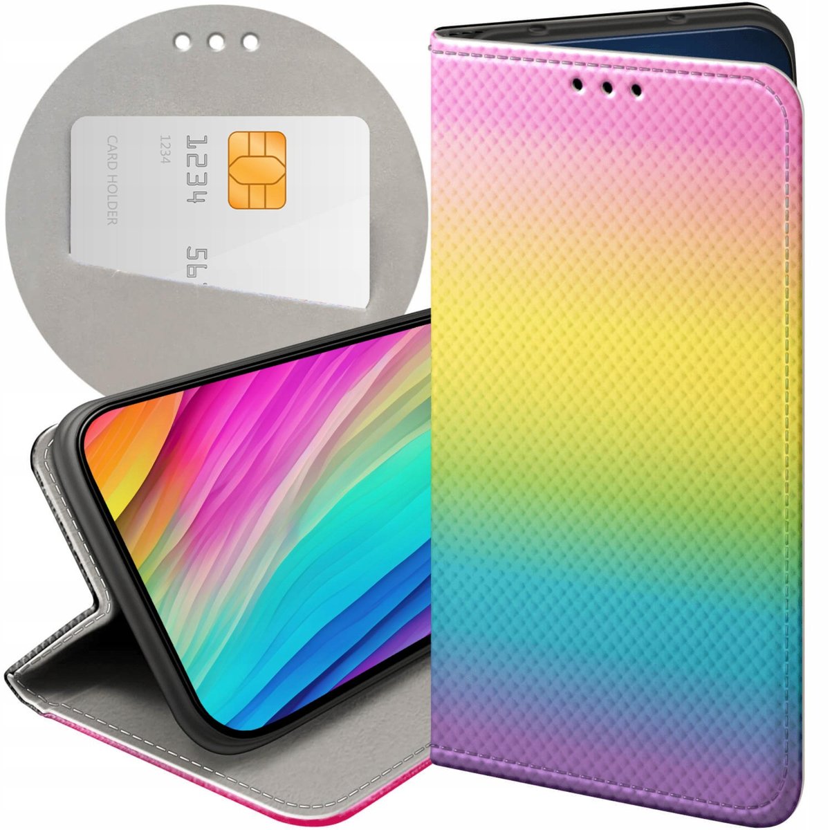 Etui Z Klapką Do Samsung Galaxy S23 Wzory Lgbt Równość Pride Futerał ...