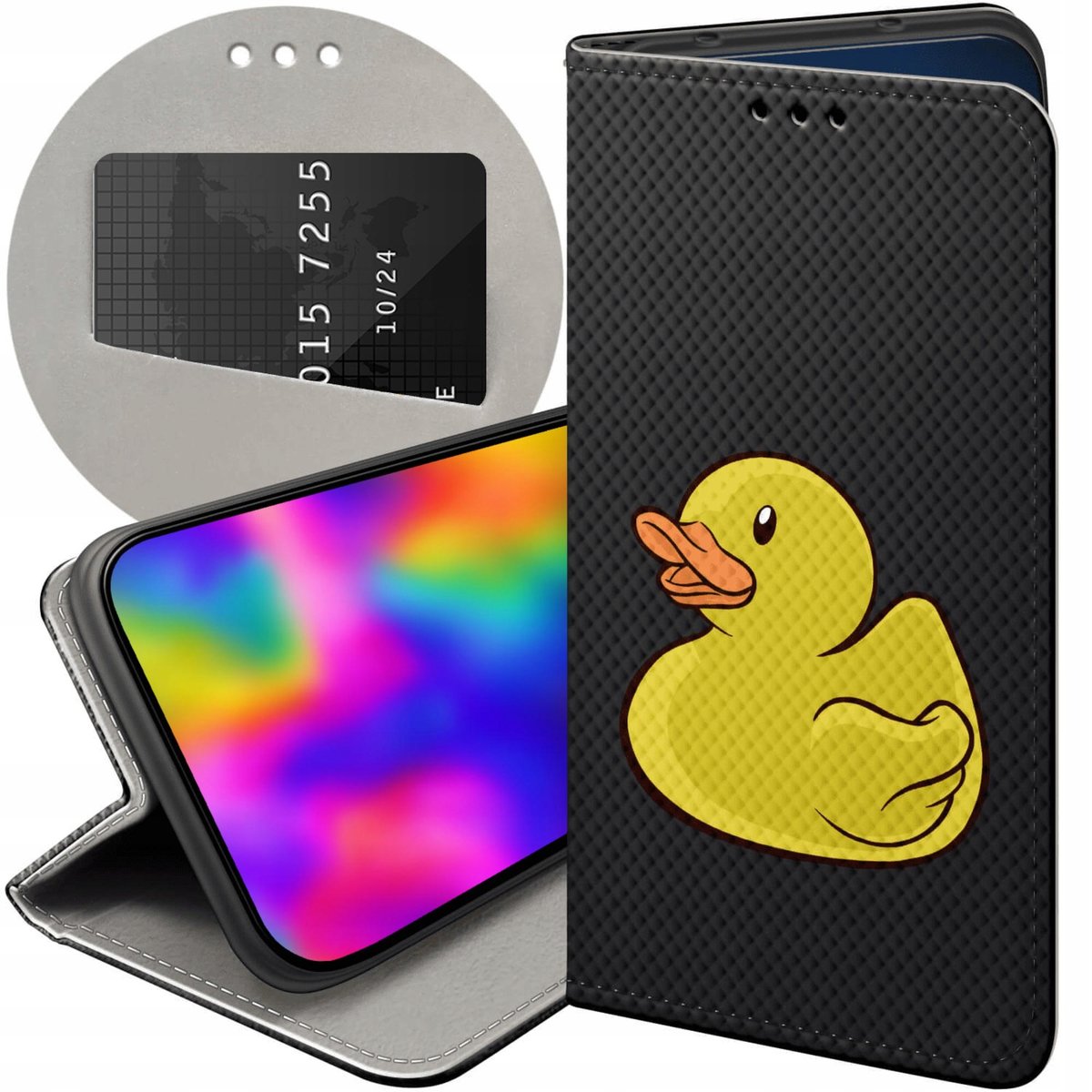 ETUI Z KLAPKĄ DO SAMSUNG GALAXY S24 ULTRA WZORY BEZ TŁA NAKLEJKI ...