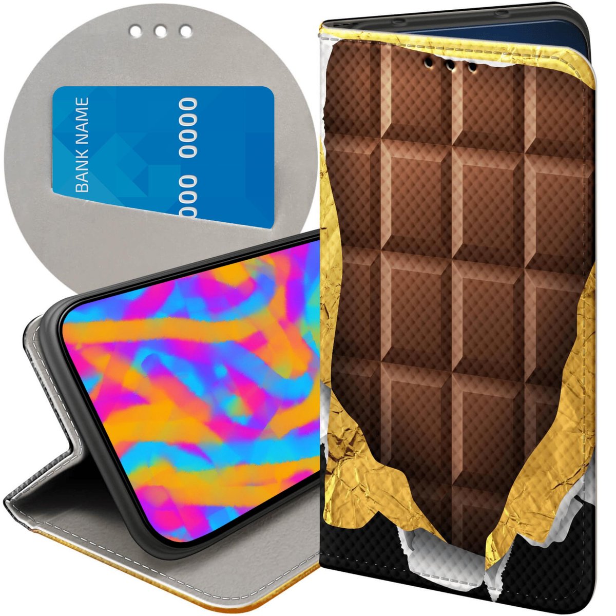 Etui Z Klapką Do Xiaomi 11T 5G / 11T Pro 5G Wzory Czekolada Choco ...
