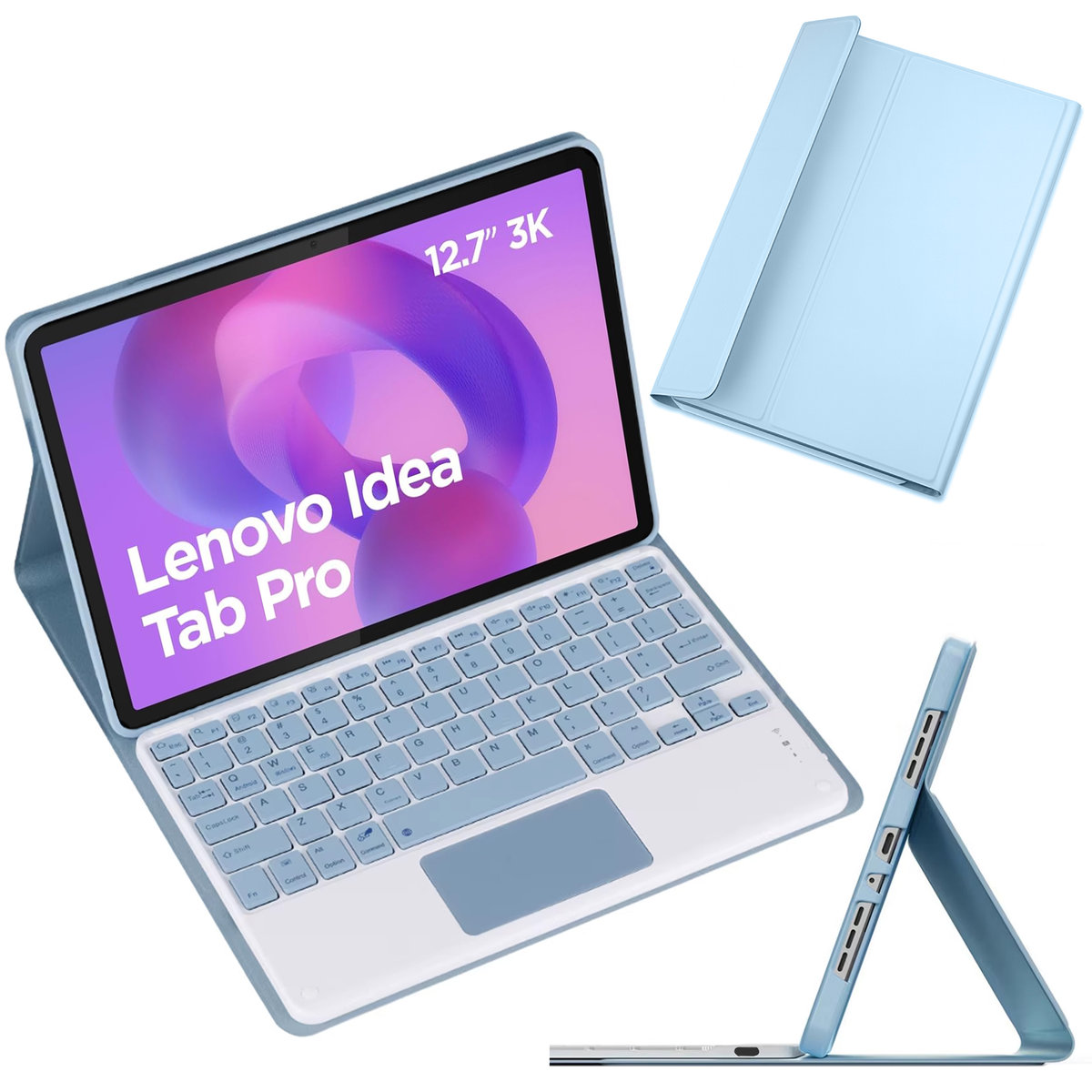 Etui z klawiaturą Bluetooth do Lenovo Idea Tab Pro / Pro MT 12.7 12,7 ...