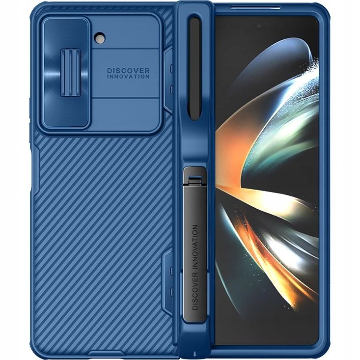 Etui Z Ochroną Aparatu Nillkin Camshield Pro Pen Do Galaxy Z Fold 5