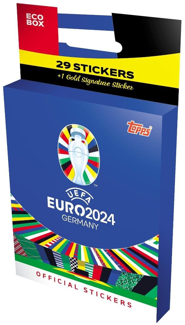 Euro 2024 Match Attax Topps Naklejki Eco Box - Burda Media Polska Sp. z ...