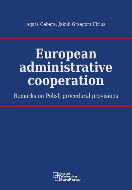 European administrative cooperation - W opisie | Książka w Empik