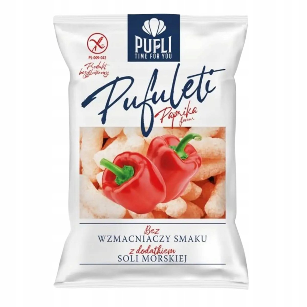 Eurosnack Pufli Pufuleti o Smaku Paprykowym Chrupki Kukurydziane 80G ...