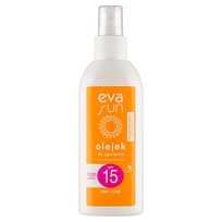 EVA SUN olejek do opalania SPF 15 150ml w sprayu filtry UVA + UVB 1 ...