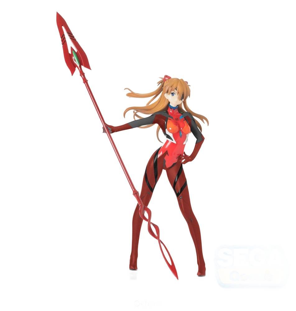 evangelion: figurka statue asuka x spear of cassius (re-run) 30 cm ...