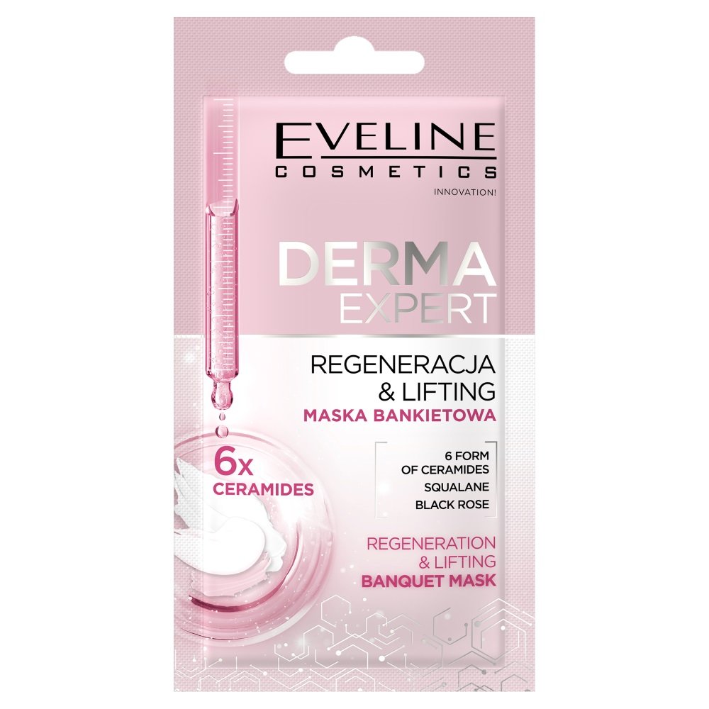 Eveline Cosmetics Derma Expert liftingująco-regenerująca maseczka bankietowa 8ml | Sklep EMPIK.COM