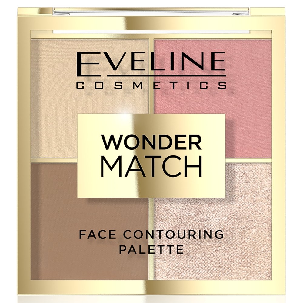 Eveline Cosmetics, Wonder Match, paleta do konturowania twarzy 02, 10g ...