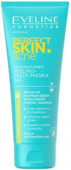 Eveline Perfect Skin Acne Peeling Do Twarzy 3w1 75 Ml Sklep Empikcom 