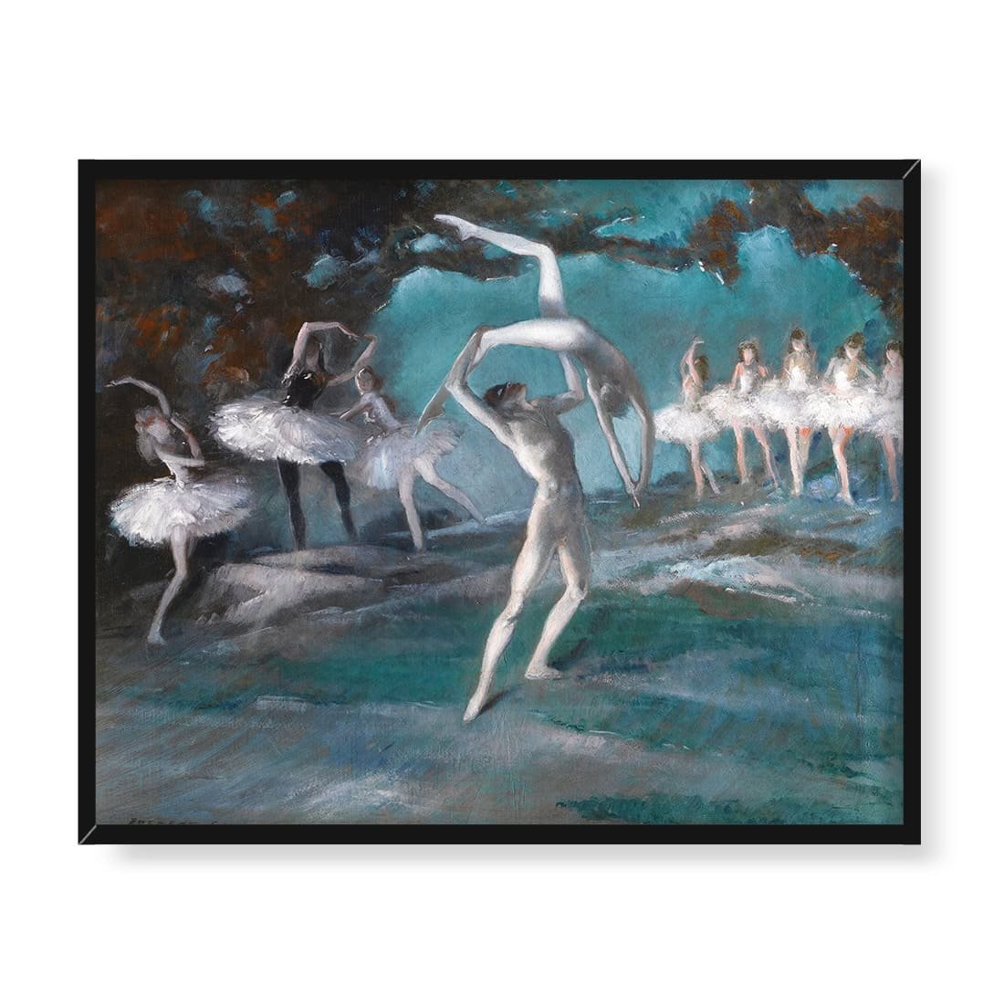 Everett Shinn Balet 50×40 W RAMIE - ANTYKWARIAT "CZUŁA JEST NOC" JAKUB ...