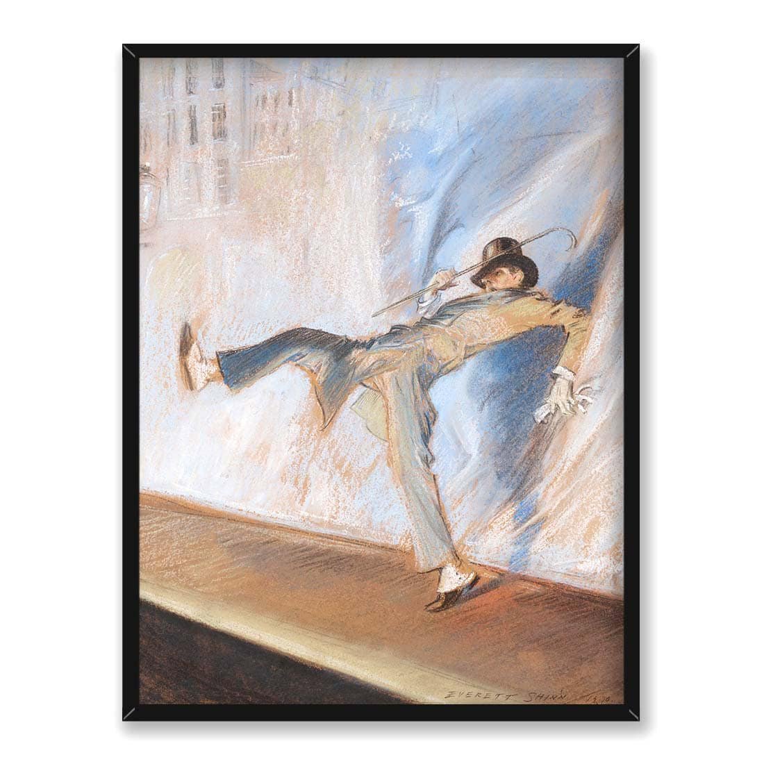 Everett Shinn Ekscentryczny tancerz 30×40 - ANTYKWARIAT "CZUŁA JEST NOC ...