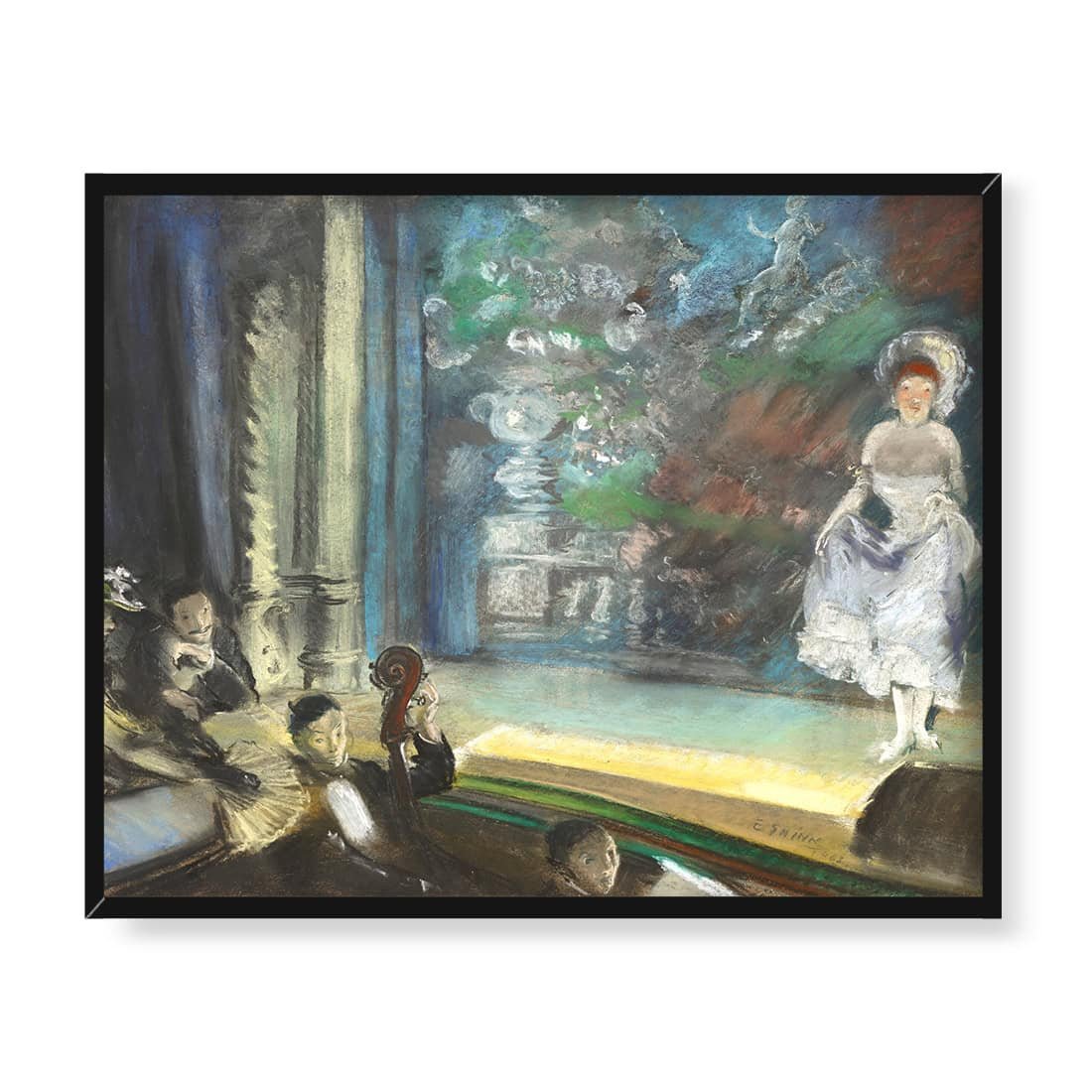 Everett Shinn Na przedstawieniu 50×40 - ANTYKWARIAT "CZUŁA JEST NOC ...