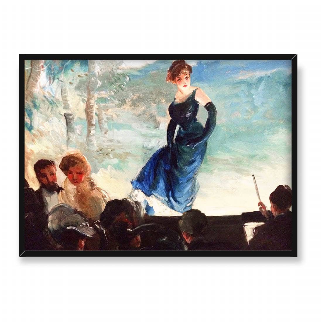 Everett Shinn Scena koncertowa 70×50 - ANTYKWARIAT "CZUŁA JEST NOC ...