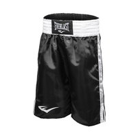 EVERLAST Spodenki bokserskie BOXING TRUNKS PRO - Black/White - S ...
