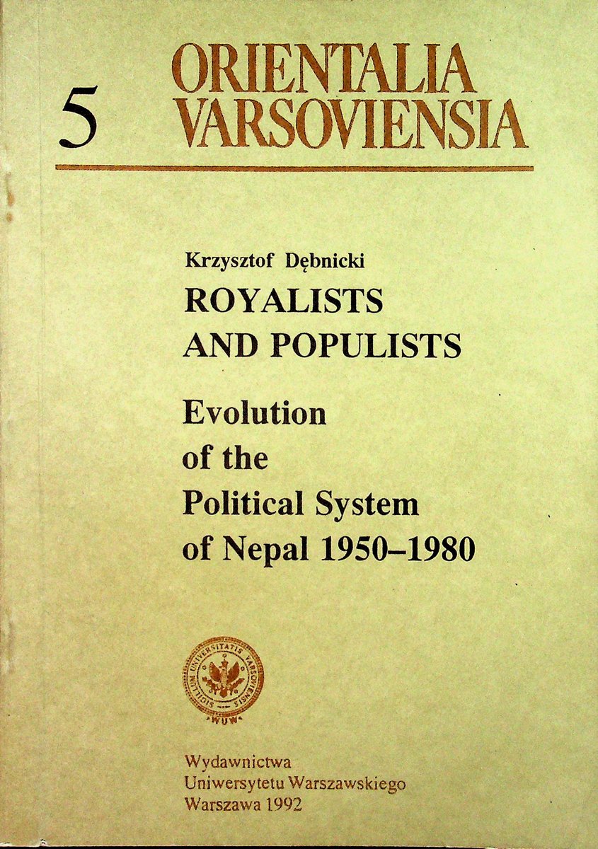Evolution of the Political System of Nepal 1950 1980 - W opisie ...