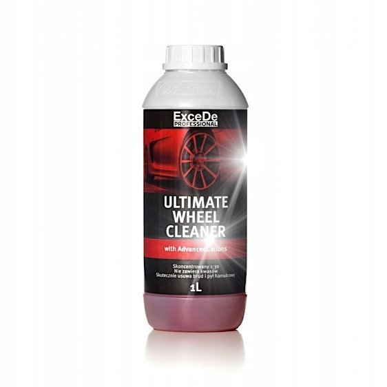 ExceDe Ultimate Wheel Cleaner 1000ml Płyn do regularnego mycia felg ...
