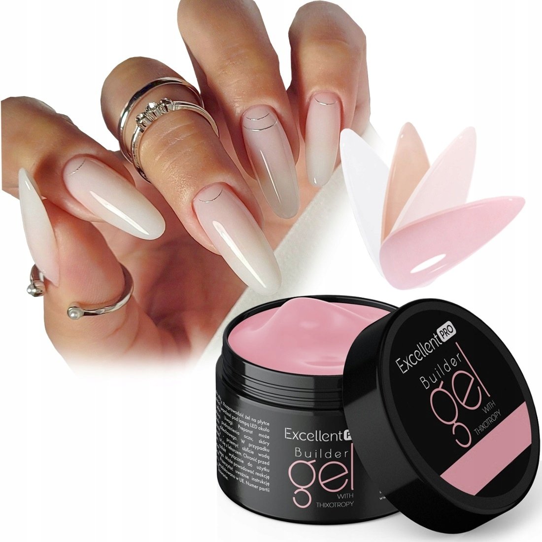 Excellent Pro Builder Gel Żel Budujący Z Tiksotropią 15 G | Sklep EMPIK.COM
