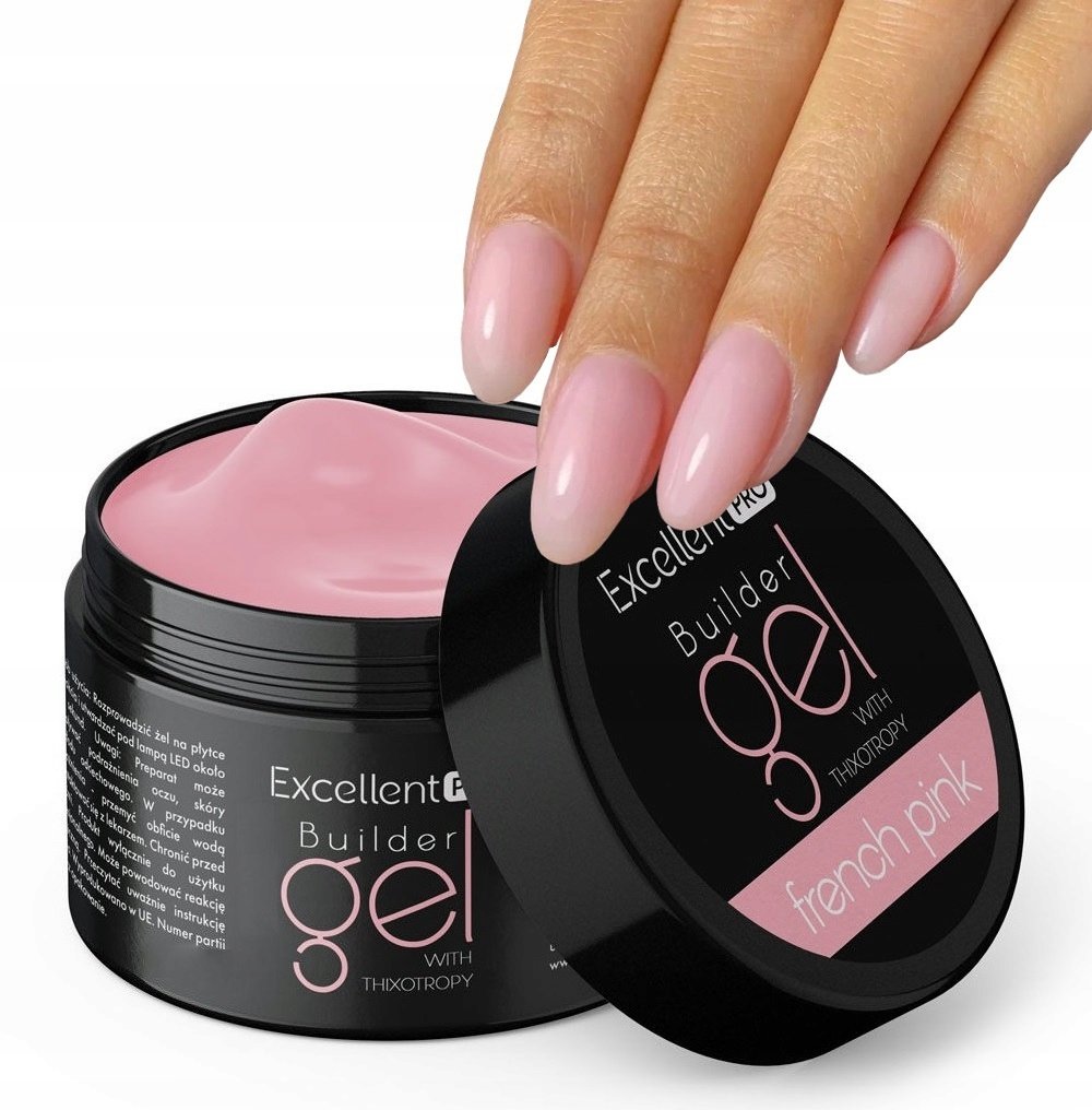 Excellent Pro Builder Gel Żel Budujący Z Tiksotropią French Pink 15 G ...