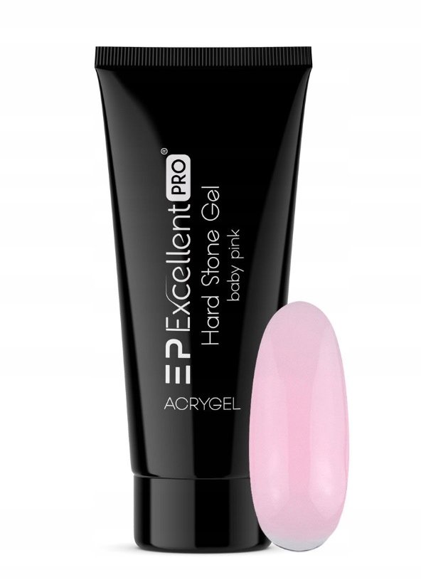 Excellent Pro Hard Stone Gel Twardy Żel Akrylożel Baby Pink 60 G ...