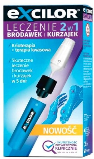 Excilor, Leczenie brodawek i kurzajek 2w1 | Sklep EMPIK.COM