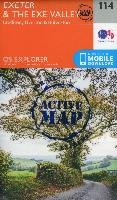 Exeter and the Exe Valley 1 : 25 000 - Ordnance Survey | Książka w Empik