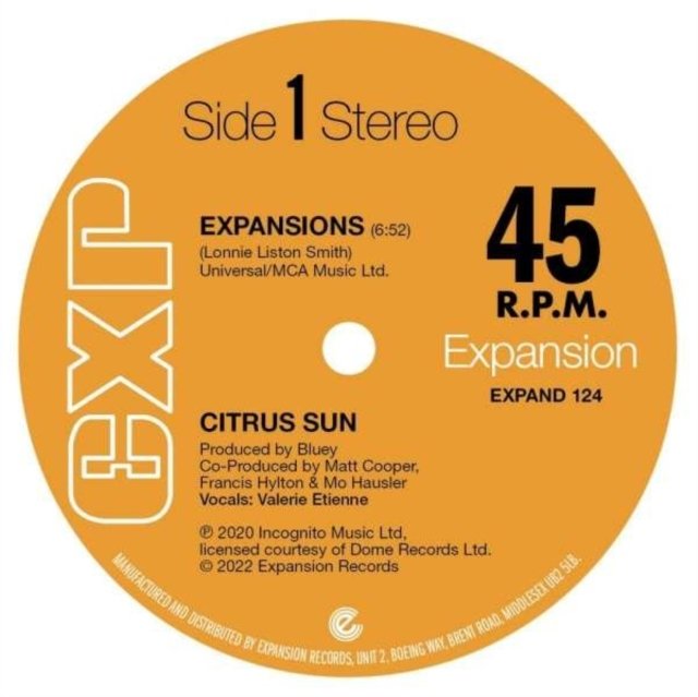 Expansions/Hard Boiled, płyta winylowa - Citrus Sun | Muzyka Sklep EMPIK.COM