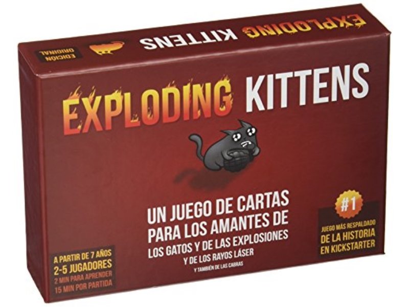 Exploding Kittens Exploding Kittens Classic, Asmodee - ASMODEE | Sklep EMPIK.COM