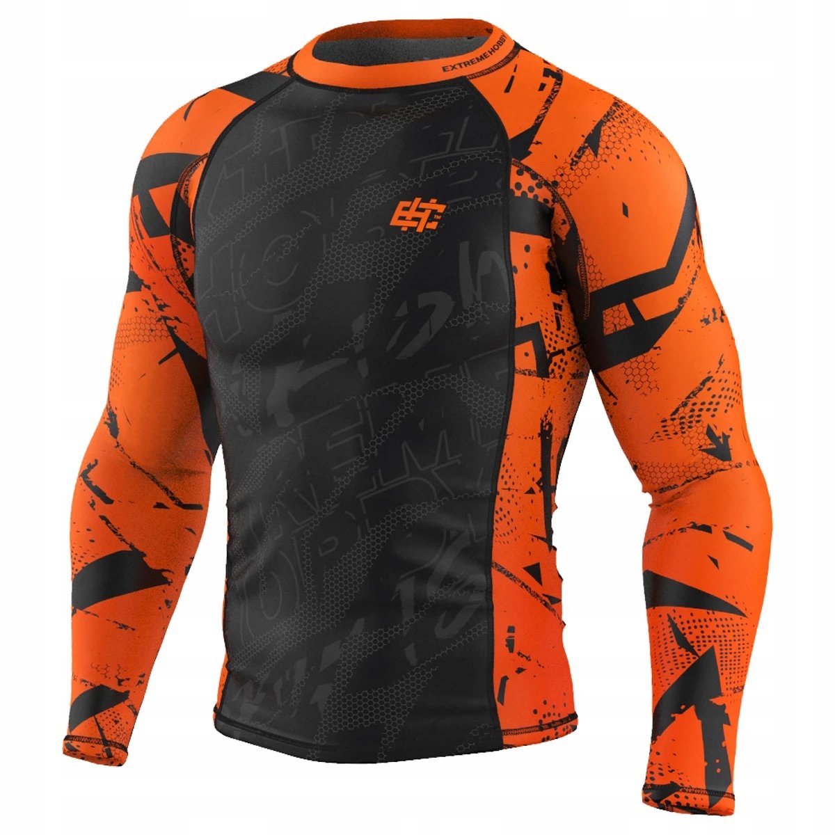 Extreme Hobby Rashguard Męski Długi Rękaw Neo Orange L - Extreme Hobby ...