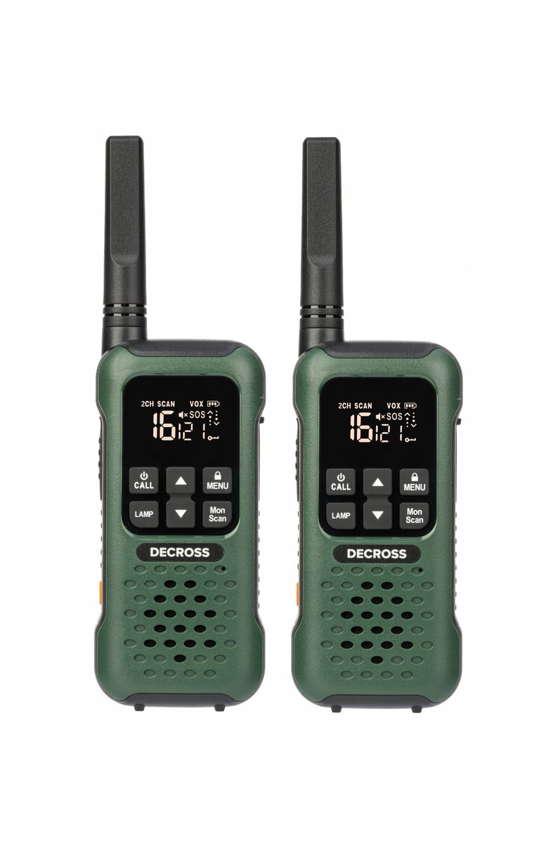 Extreme Krótkofalówka Walkie talkie 2x PMR Decross DC93, micro USB ...