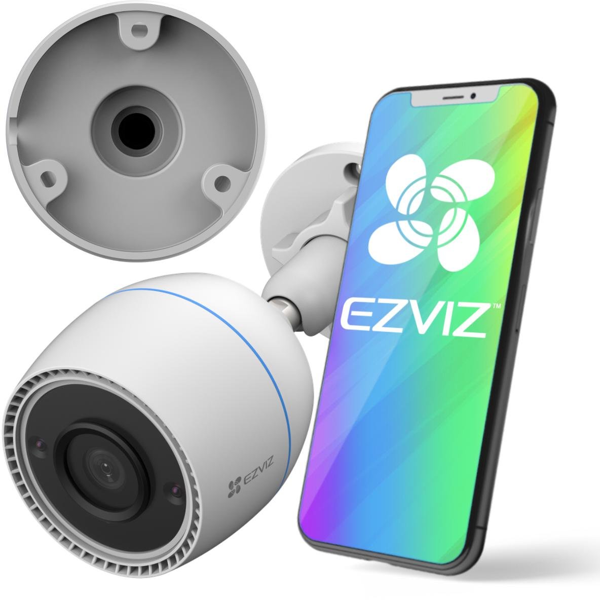 EZVIZ, Kamera zewnętrzna IP, H3C 2K (2MP) - ezviz | Sklep EMPIK.COM