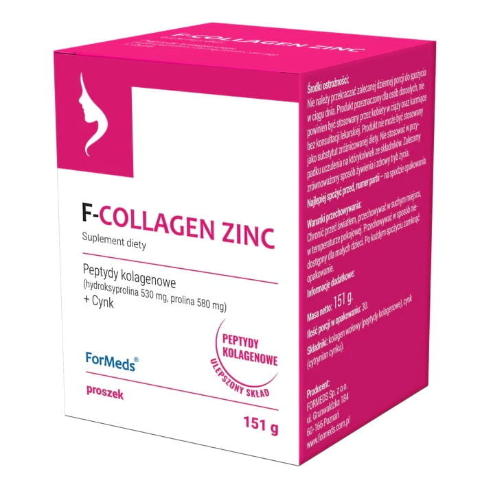 F-collagen zinc, suplement diety, 150g | Sklep EMPIK.COM