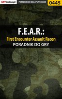 F.E.A.R.: First Encounter Assault Recon - poradnik do gry - ebook PDF - Deja Piotr Ziuziek ...