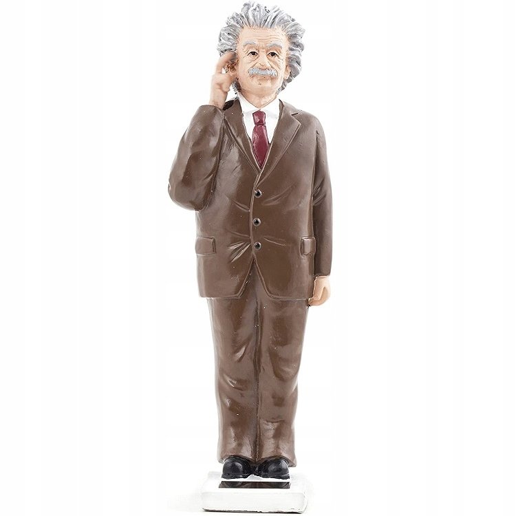 F igurka Albert Einstein Solarny panel słoneczny na biurko na Prezent ...