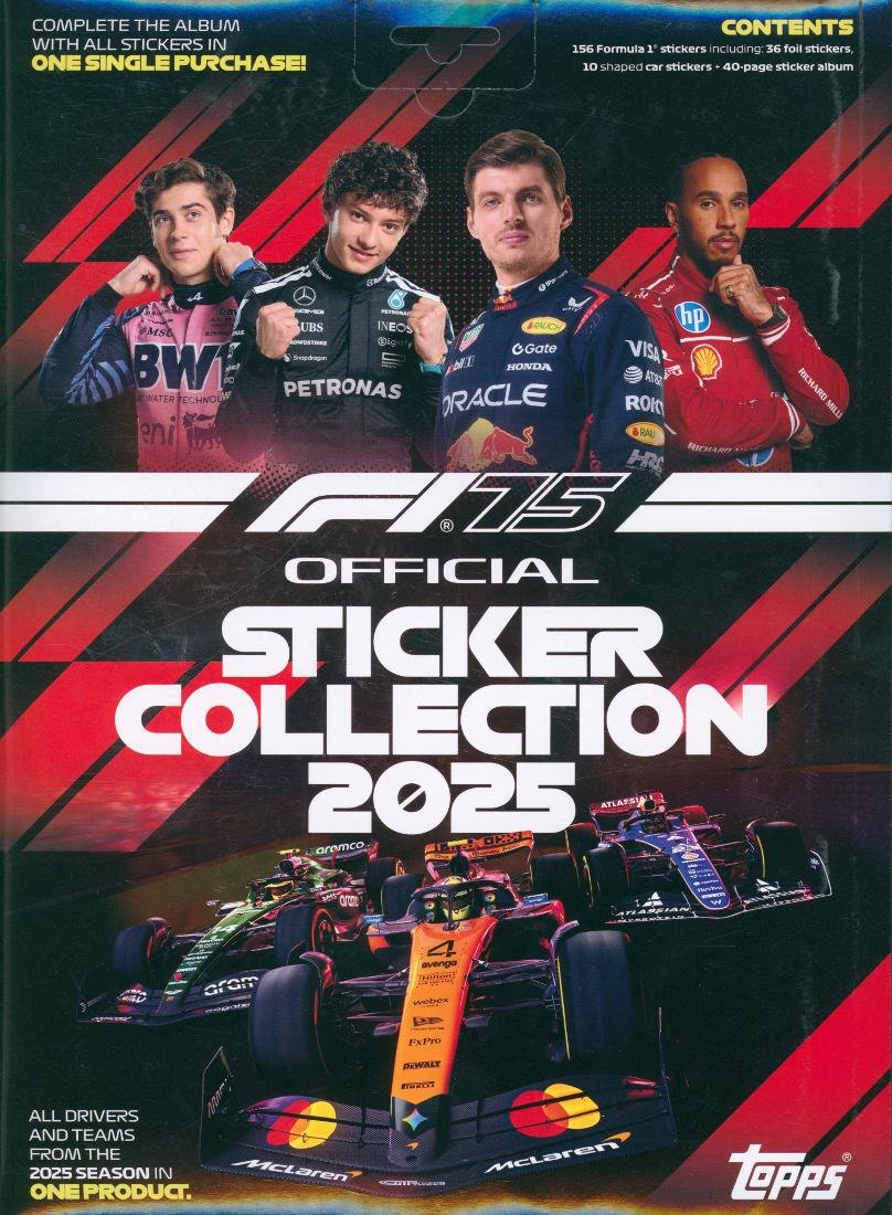 F1 Official Sticker Collection - Burda Media Polska Sp. z o.o. | Prasa ...