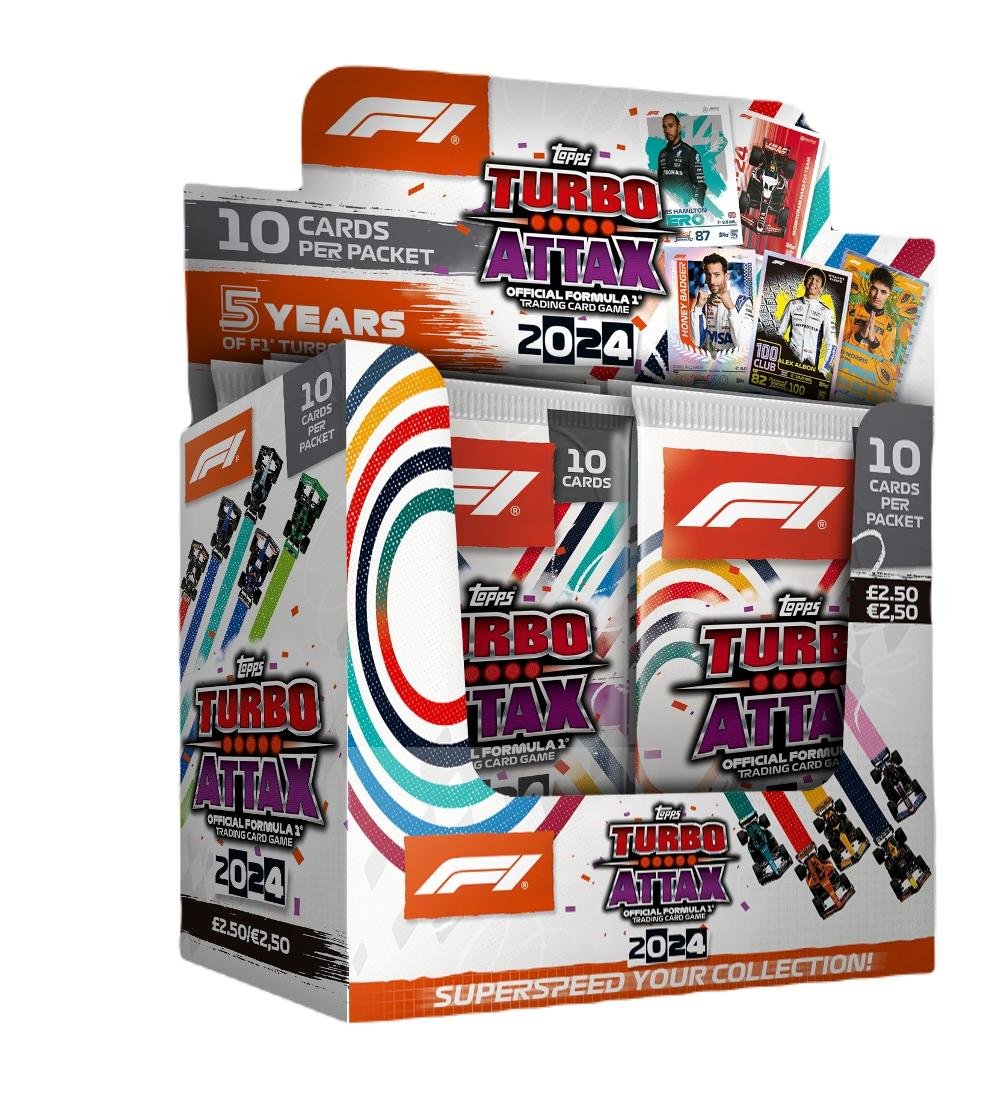 F1 Turbo Attax TCG Topps Box 24 Saszetki z Kartami - Burda Media Polska ...