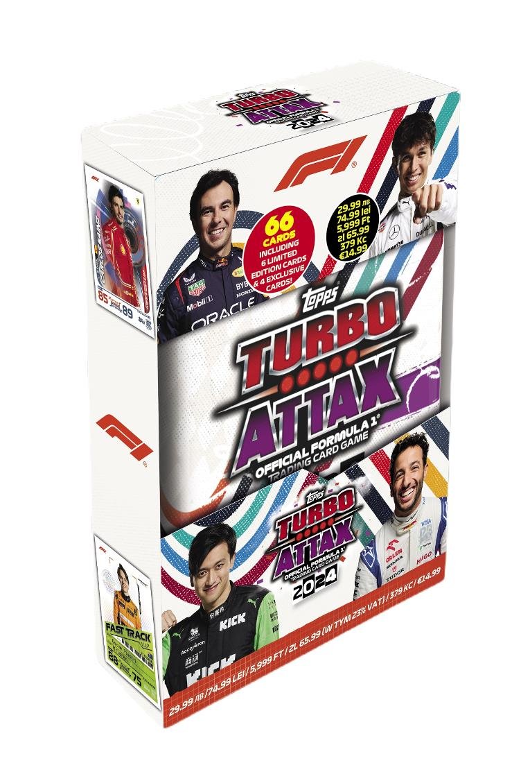 F1 Turbo Attax TCG Topps Mega Puszka z Kartami - Burda Media Polska Sp ...