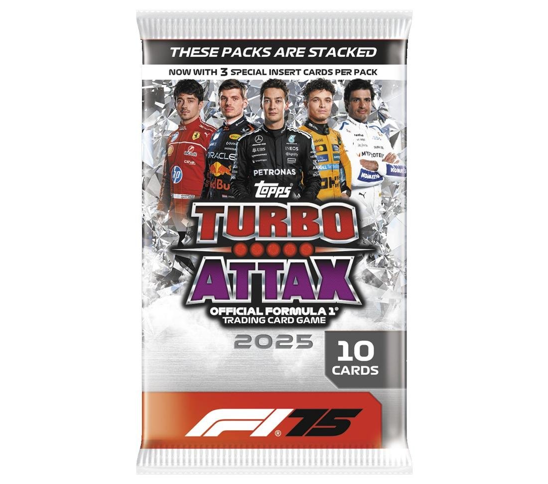 F1 Turbo Attax TCG Topps Saszetka z Kartami - Burda Media Polska Sp. z ...