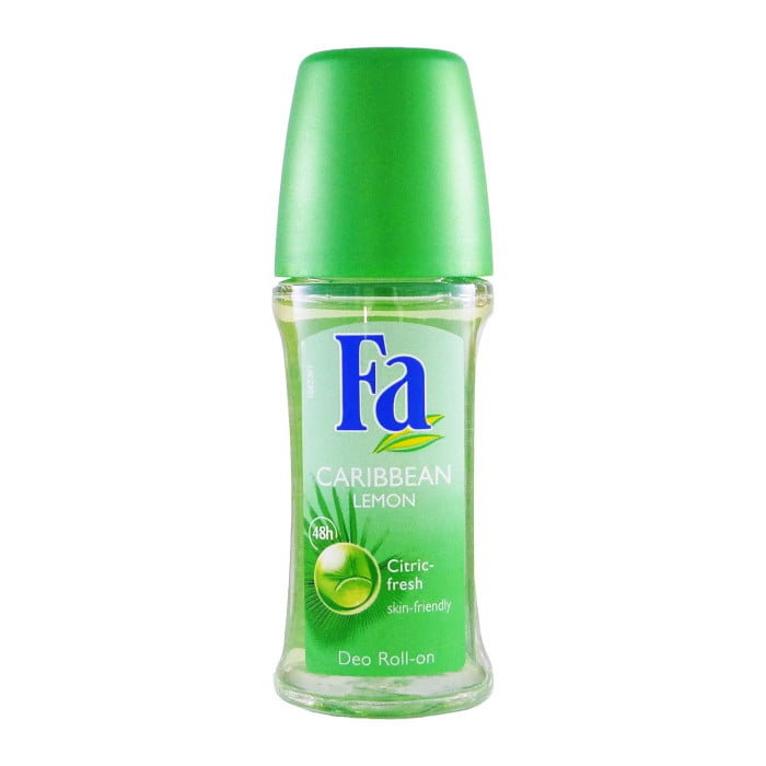 Fa Deo Roll On Caribbean Lemon 50ml (antyperspirant w kulce) | Sklep ...