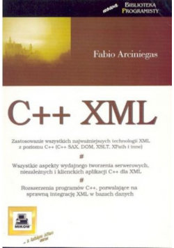 Fabio Arciniegas C Xml - Arciniegas Fabio | Książka w Empik