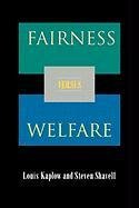 Fairness versus Welfare - Kaplow Louis | Książka w Empik