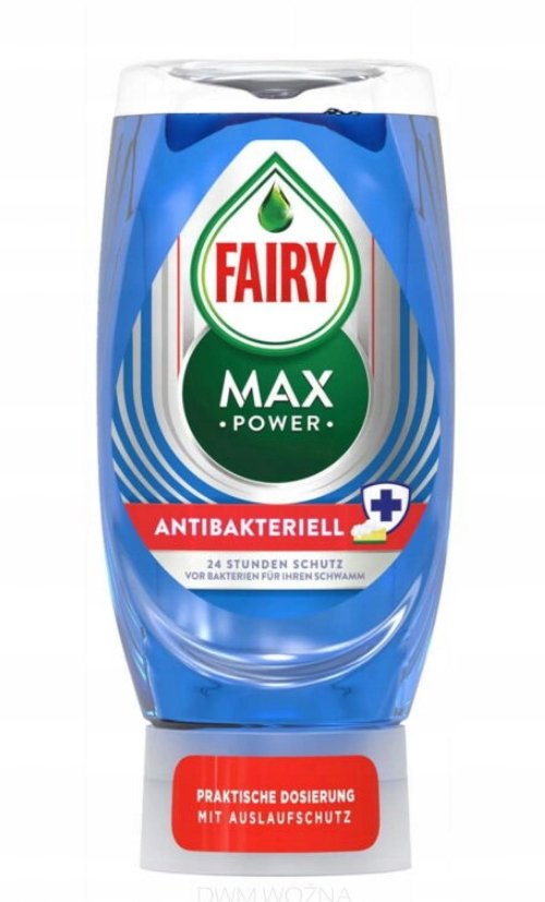 Fairy Max Power 370ml antybakteryjny pł do naczyń - Fairy | Sklep EMPIK.COM