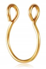 Fake septum U Kolczyk do Nosa Stal Ring Punk - Inna marka | Moda Sklep ...