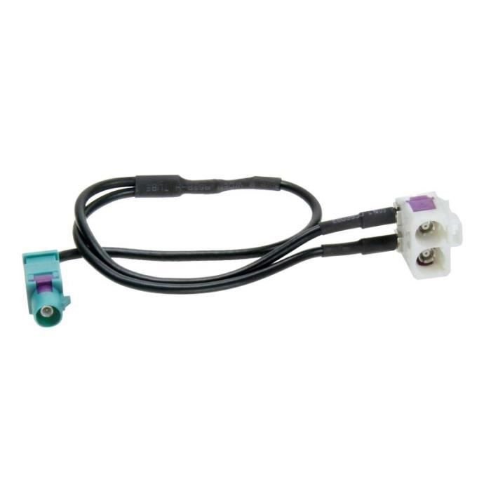 Fakra Z (m) > podwójny adapter antenowy FAKRA (f). - Inna marka | Sklep EMPIK.COM