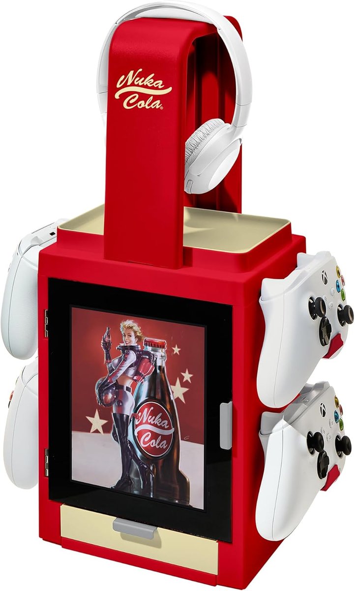 Fallout Nuka Cola Led Ps5 Xbox Nintendo Logo Stojak Podstawka 4 Pady ...