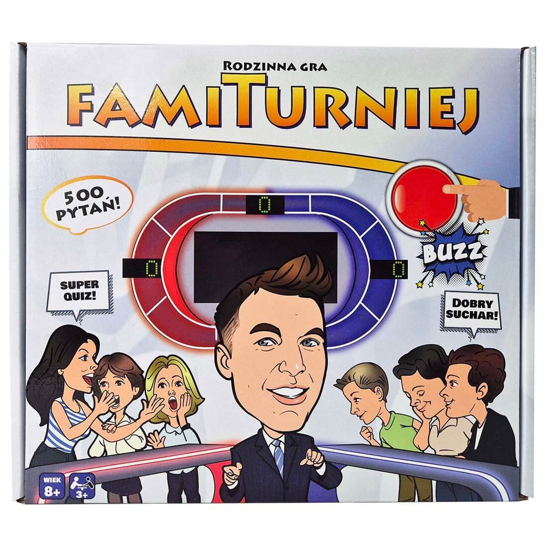 FAMI TURNIEJ rodzinna gra planszowa familiada dla dzieci rodziny i na ...