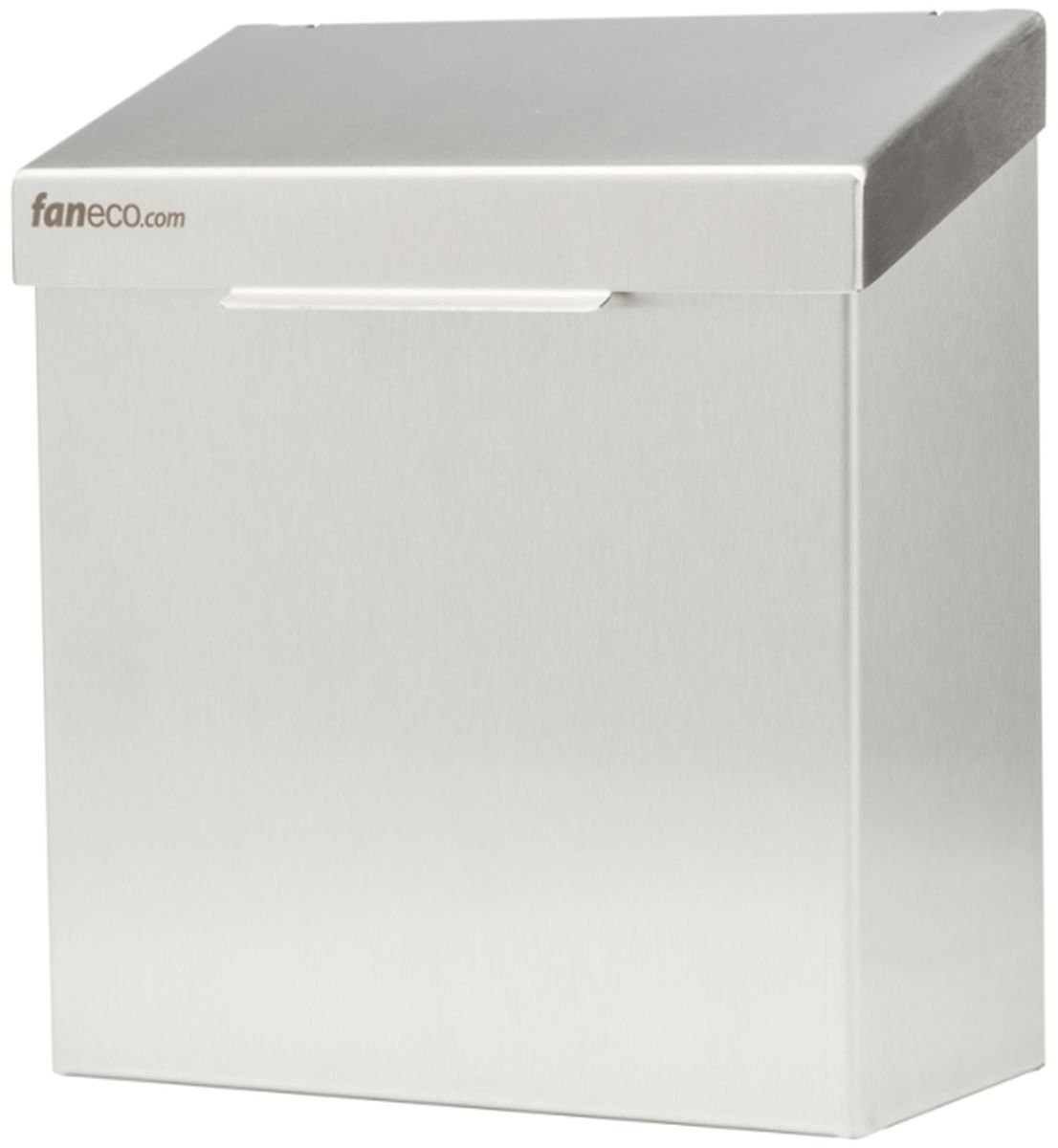 Faneco Luna kosz na śmieci 4,2 l ścienny stal szczotkowana mat WB4SNB ...