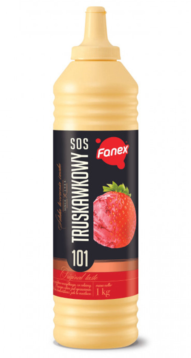 FANEX Sos Truskawkowy deserowy 900g - Fanex | Sklep EMPIK.COM