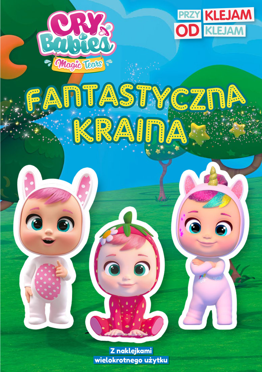 Fantastyczna kraina. Cry Babies. Przyklejam Odklejam - | Prasa Sklep EMPIK.COM